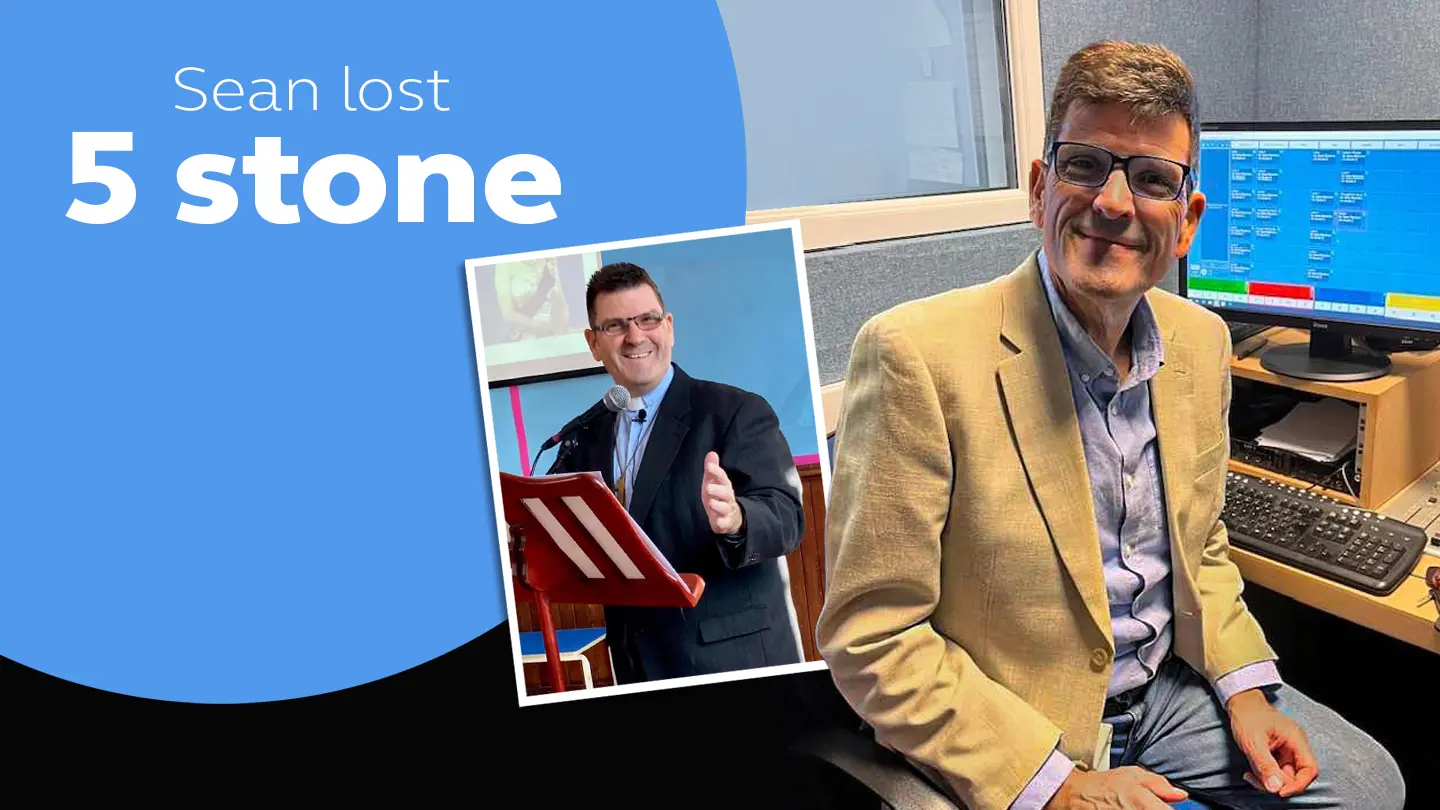 Sean lost 5 stone in 6 months - his blood pressure is now perfect - LighterLife